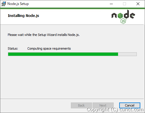 Node.js を Windows にインストールする方法(旧バージョン 18.12.1)